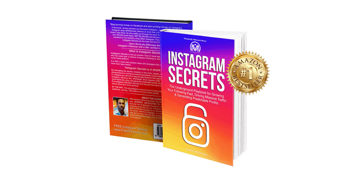 Jeremy McGilvrey Instagram Secrets Book - Jeremy McGilvrey